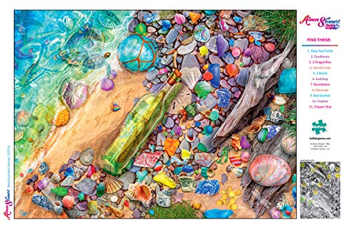 Buffalo Games - Aimee Stewart - Beachcomber’s Bounty - 1000 Piece Jigsaw Puzzle