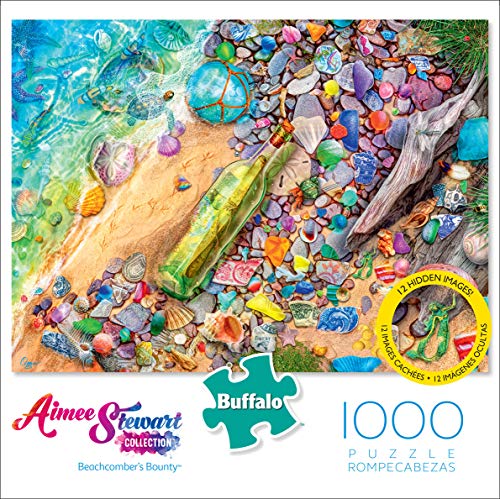 Buffalo Games - Aimee Stewart - Beachcomber’s Bounty - 1000 Piece Jigsaw Puzzle