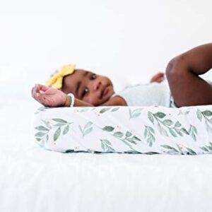 Premium Knit Diaper Changing Pad Cover"Fern" by Copper Pearl