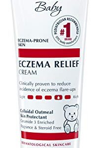 Eucerin Baby Eczema Relief Body Cream, Fragrance Free Baby Eczema Cream, 8 Oz Tube