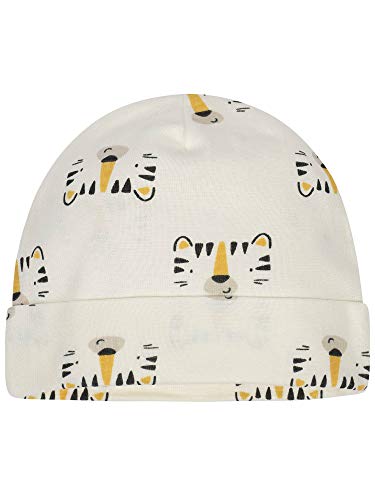 Onesies Brand Unisex Baby 12-Piece Cap and Mitten Set, Tiger Board, 0-6 Months