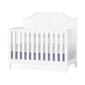 child craft rylan 4-in-1 convertible baby crib, matte white