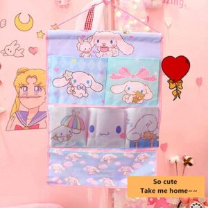 Kerr's Choice Wall Door Closet Hanging Storage Bag Cute Wall Bag Cute Nursery Room Decor Room Storage Gift for Girls Women