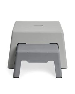 skip hop toddler step stool, double up