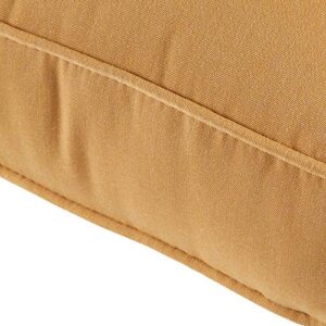 Greendale Home Fashions Outdoor Sunbrella Fabric Deep Seat Cushion, 2 Piece Set, Harvest