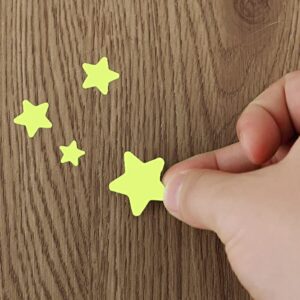 Glow in The Dark Stars Decals Decor for Ceiling, Starry Sky Shining Decoration Perfect for Kids Bedroom Bedding Room Gifts