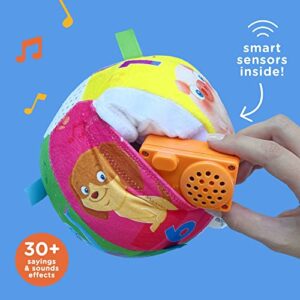 Move2Play, Toddler & Baby Ball with Music and Sound Effects, Baby Toy for 6 to 12 Months, Boy and Girl 1 Year Old Birthday Gift