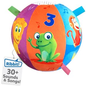 move2play, toddler & baby ball with music and sound effects, baby toy for 6 to 12 months, boy and girl 1 year old birthday gift