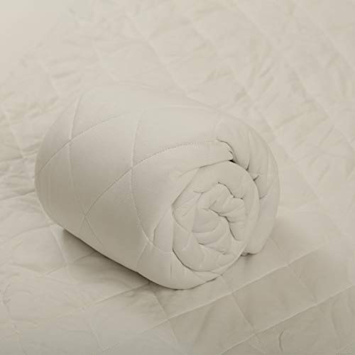 2 Pack Ultra Soft Cotton Crib Mattress Protector Pad for 52 x 28 or 52x27 Toddler Bed Waterproof Quilted Fitted Baby Matress Cover