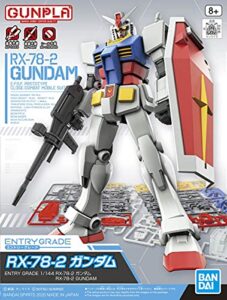 bandai hobby - mobile suit gundam - 1/144 rx-78-2 gundam, bandai spirits entry grade