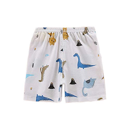 sharely sheep SharelySheep Baby Boys Elastic Waist Dinosaur Cotton Shorts Toddler Kids Pants, T9, 2T