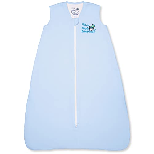 Baby Merlin's Magic Dream Sleep Sack - 100% Cotton Baby Wearable Blanket Sleep Suit - Magic Merlin Sleepsuit - Baby Sleep Suit - Baby Sleep Sack 6-12 Months - Baby Merlin Sleepsuit 6-12 Months (Blue)