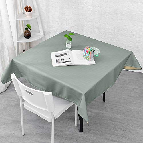 Splat Mat for Under High Chair/Arts/Crafts by CLCROBD, 51" Baby Anti-Slip Food Splash and Spill Mat for Eating Mess, Waterproof Floor Protector and Table Cloth (Gray)