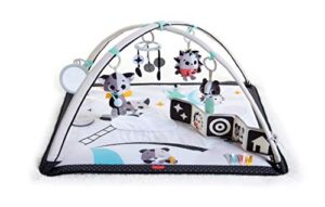 tiny love black & white gymini infant activity play mat with-book, magical tales, deluxe, 1