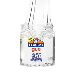 ELMER'S GUE GLASSY CLEAR 8 FL OZ