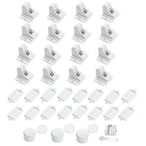 baby proofing magnetic cabinet locks - 20 locks + 3 keys total - 2 items bundles