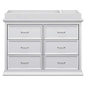 Namesake Foothill-Louis 6-Drawer Assembled Dresser in Cloud Grey