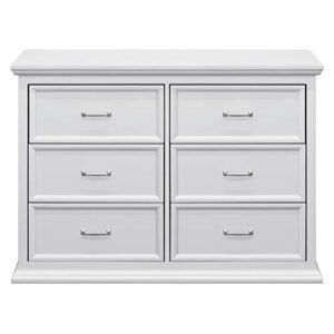 Namesake Foothill-Louis 6-Drawer Assembled Dresser in Cloud Grey