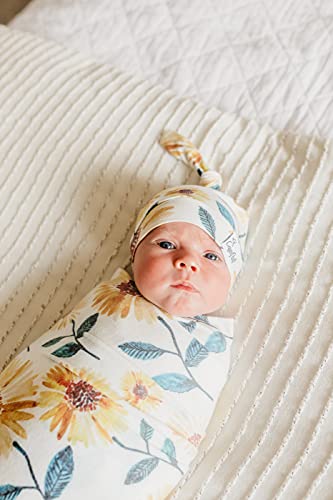 Copper Pearl Large Premium Knit Baby Swaddle Receiving Blanket Sunnie