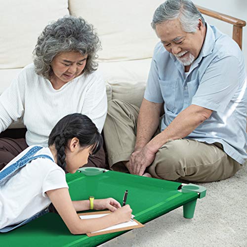 Acrimet Premium Stackable Nap Cot (Stainless Steel Tubes) (Green Cot - Green Feet) (1 Unit)