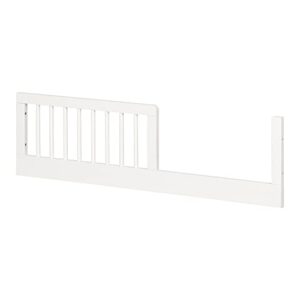 south shore balka toddler rail for baby crib pure white, bohemian harmony