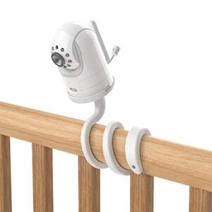 aobelieve flexible mount for infant optics dxr-8 and dxr-8 pro baby monitor,720p, white