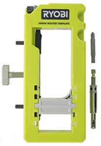 ryobi a99ht3 door hinge installation kit/mortiser template