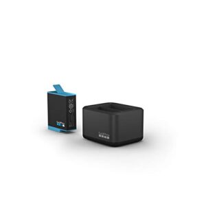 Dual Battery Charger + Battery (HERO10 Black/HERO9 Black) - Official GoPro Accessory (ADDBD-001)