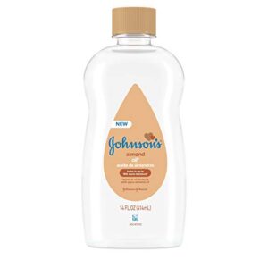 johnson's baby almond oil paraben-free, phthalate-free, 14 fl oz