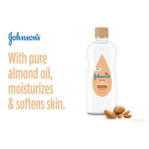 Johnson's Baby Almond Oil Paraben-Free, Phthalate-Free, 14 Fl Oz