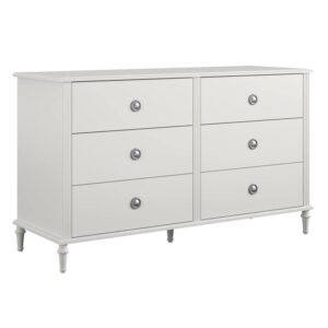 little seeds rowan valley arden 6 drawer white kids’ dresser