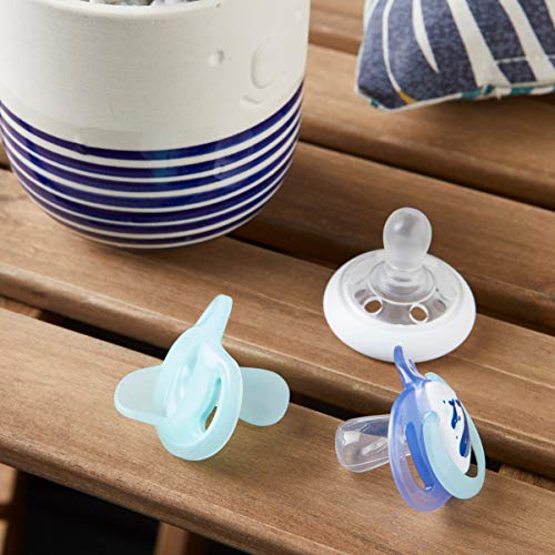 Tommee Tippee Pick-a-Paci Baby Pacifier Collection, Symmetrical Design, BPA-Free, 0-6 Months, 3 Pack