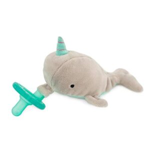 WubbaNub Infant Pacifier - Marnie Narwhal