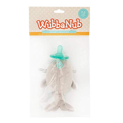 WubbaNub Infant Pacifier - Marnie Narwhal