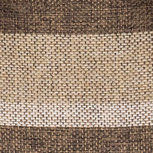 Sweet Home Collection Chair Cushion Memory Foam Pads Tufted Slip Non Skid Rubber Back U-Shaped 17" x 16" Seat Cover, 4 Count (Pack of 1), Bradford Chocolate/Beige