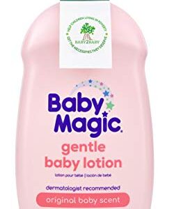 Baby Magic Gentle Baby Lotion | 30 Fl Oz (Pack of 4) | Vitamins & Aloe | Free of Parabens, Phthalates, Sulfates and Dyes