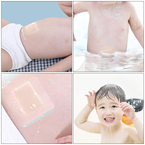 NUOBESTY 10pcs Baby Navel Sticker Waterproof Umbilical Cord Patch Swimming Bathing Infant Abdominal Binder Belly Button Protectors