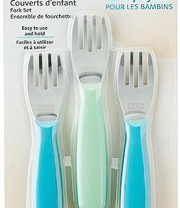 NUK Kiddy Cutlery Forks, 3 Pack, 18+ Months