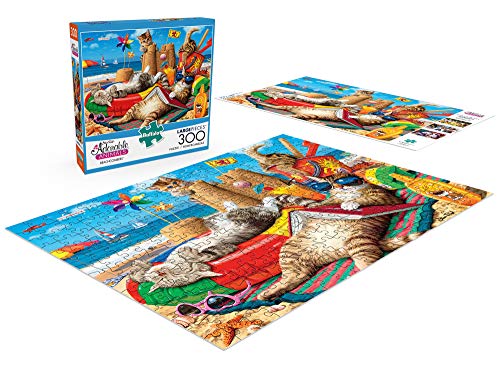 Buffalo Games - Beachcombers - 300 Large Piece Jigsaw Puzzle