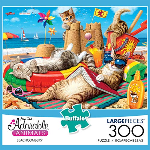 Buffalo Games - Beachcombers - 300 Large Piece Jigsaw Puzzle