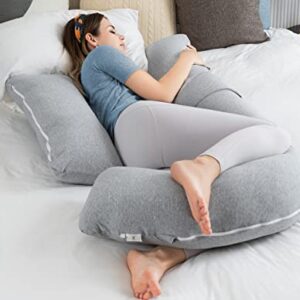 INSEN Pregnancy Pillow,Maternity Body Pillow for Sleeping,H Shaped Body Pillow for Pregnant Women