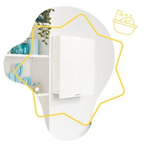 Badabulle Plouf Wall Mounted Changing Table with Changing Mat