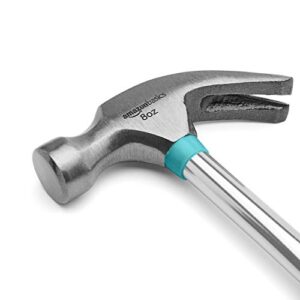 Amazon Basics 8-Ounce Hammer, Turquoise