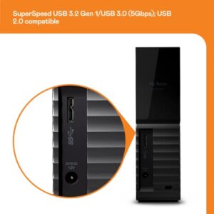 WD 16TB My Book Desktop HDD USB 3.0 with Software for Device Management, Backup and Password Protection Works with PC and Mac