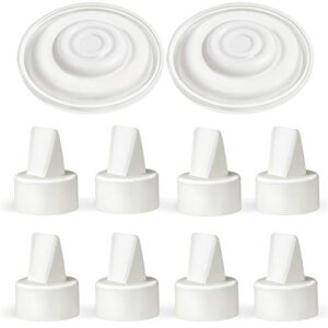 replacement duckbill valves and silicone membrane for spectra s2 spectra s1 and 9 plus breastpumps, replace spectra valve and silicone diaphragm; not original spectra pump parts accessories by pumpmom