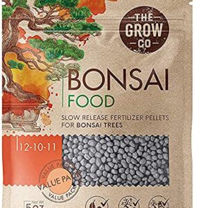 Bonsai Fertilizer - Gentle Slow Release Plant Food Pellets - Ideal for All Indoor and Outdoor Bonsai Tree Plants in Pots (5 oz)