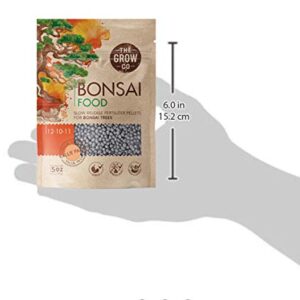 Bonsai Fertilizer - Gentle Slow Release Plant Food Pellets - Ideal for All Indoor and Outdoor Bonsai Tree Plants in Pots (5 oz)