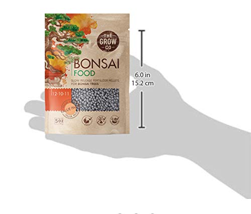 Bonsai Fertilizer - Gentle Slow Release Plant Food Pellets - Ideal for All Indoor and Outdoor Bonsai Tree Plants in Pots (5 oz)