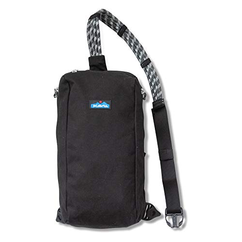 KAVU Switch Slinger Rope Pack Crossbody Rucksack - Black