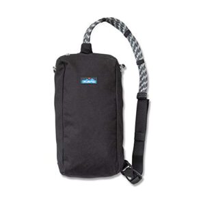 KAVU Switch Slinger Rope Pack Crossbody Rucksack - Black